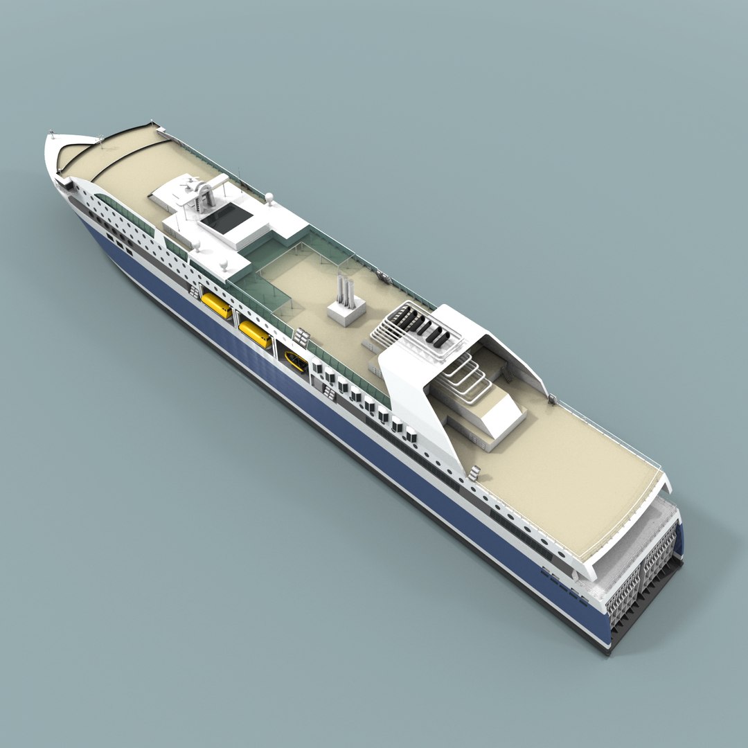 Passenger Ferry 3d 3ds