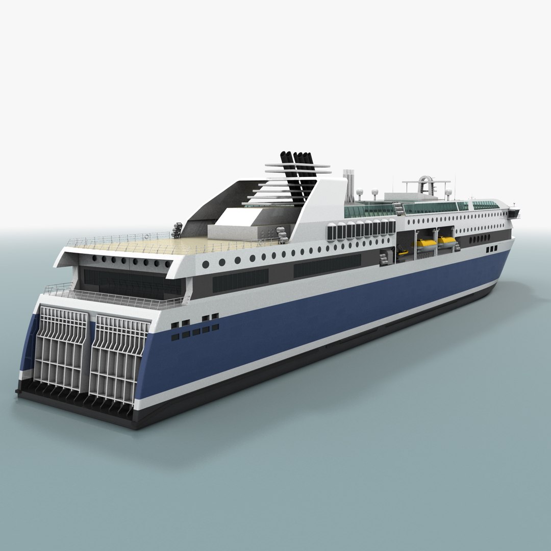 Passenger Ferry 3d 3ds