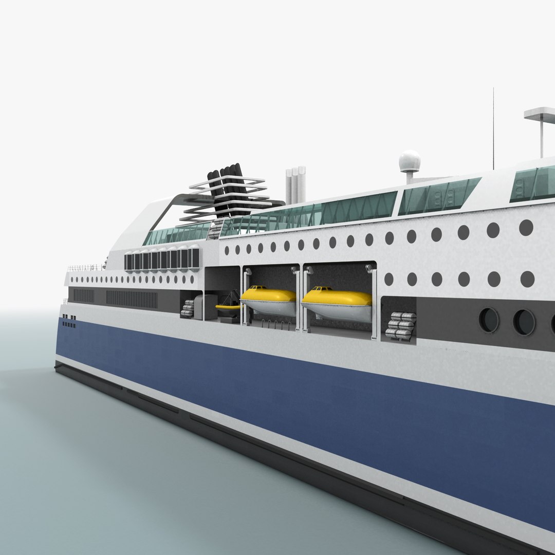 Passenger Ferry 3d 3ds