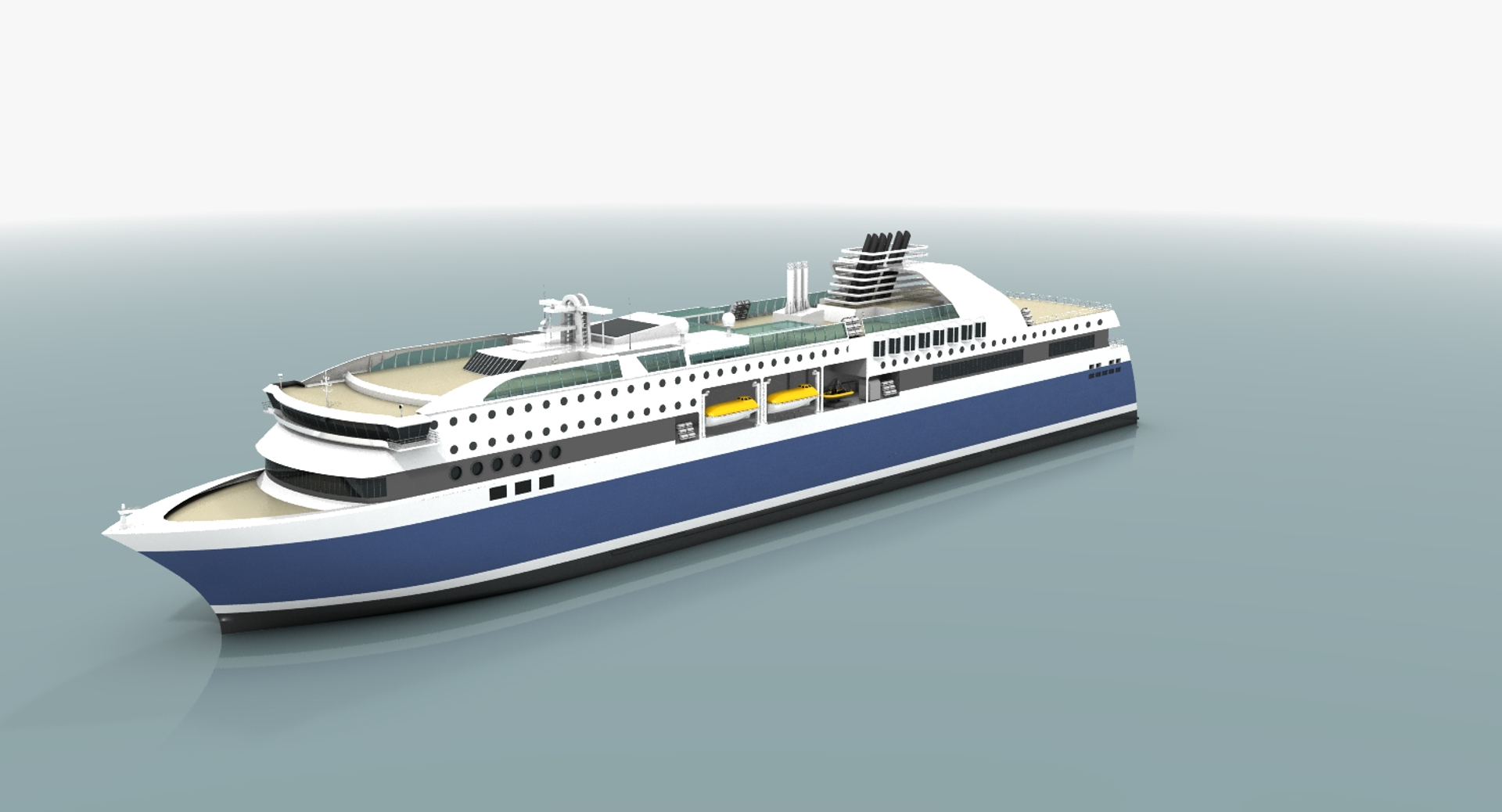 Passenger Ferry 3d 3ds