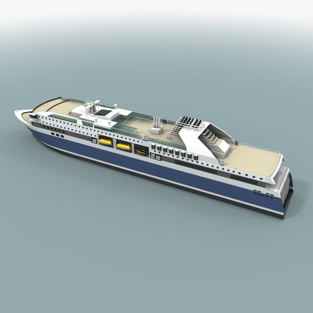 Passenger Ferry 3d 3ds