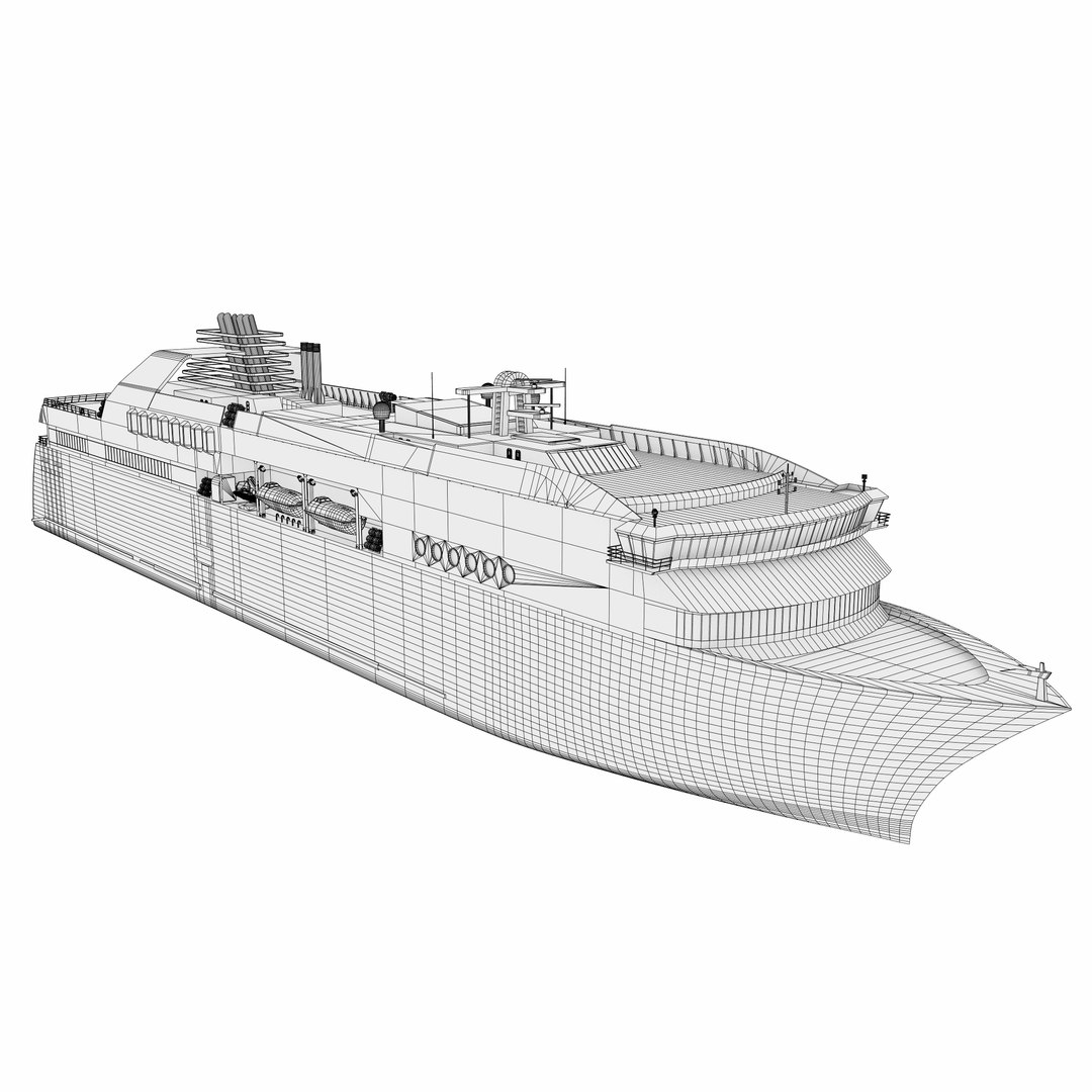 Passenger Ferry 3d 3ds