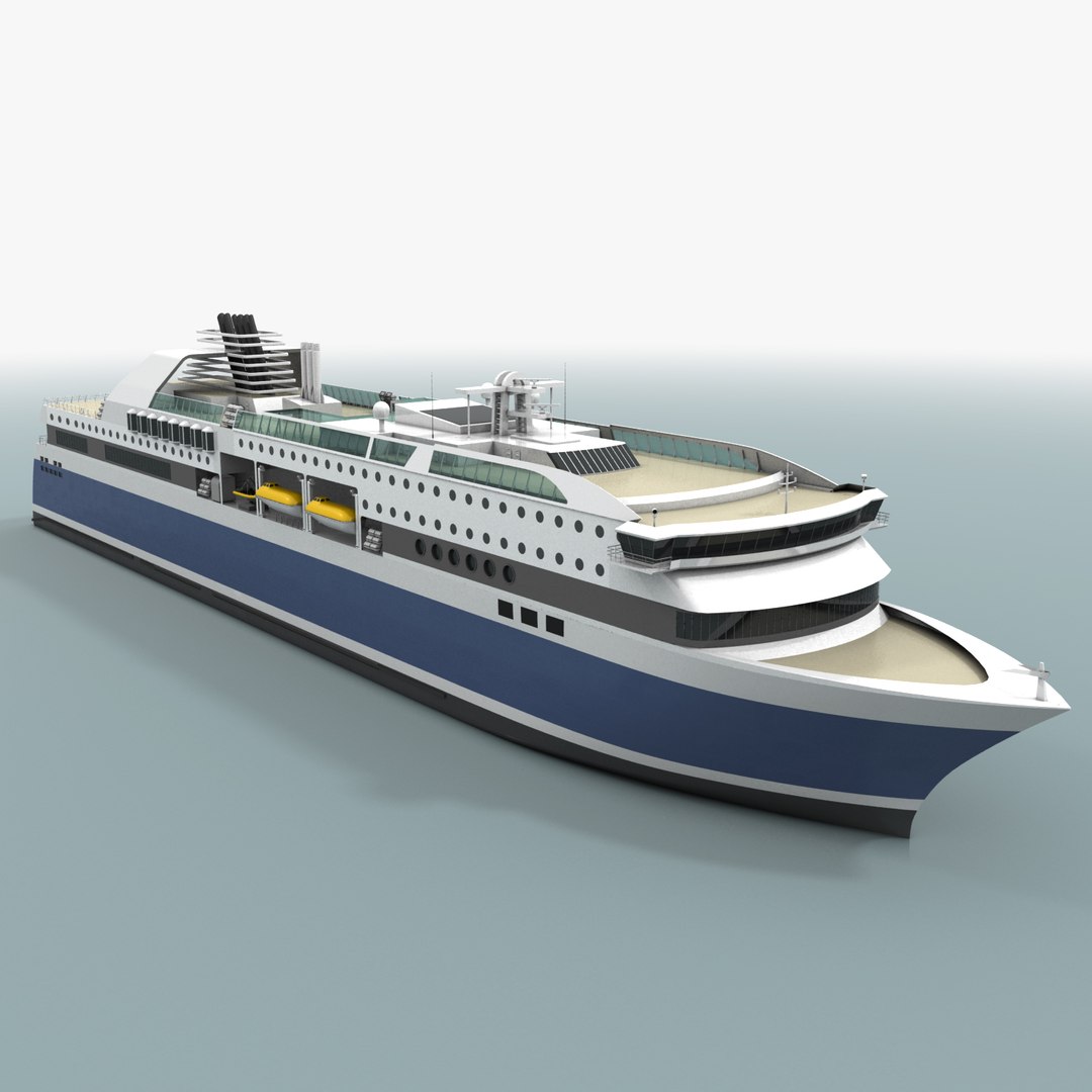 Passenger Ferry 3d 3ds