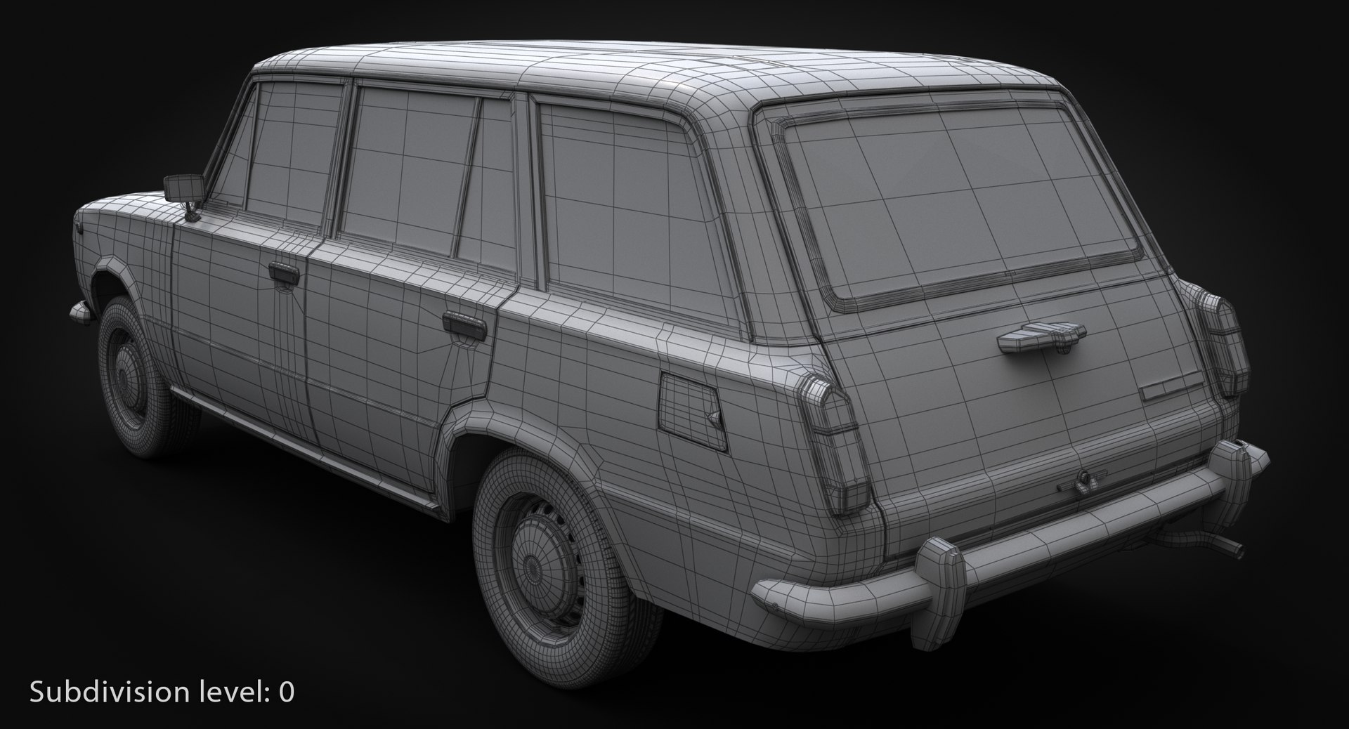 3D Model Vaz 2102 - TurboSquid 1250295