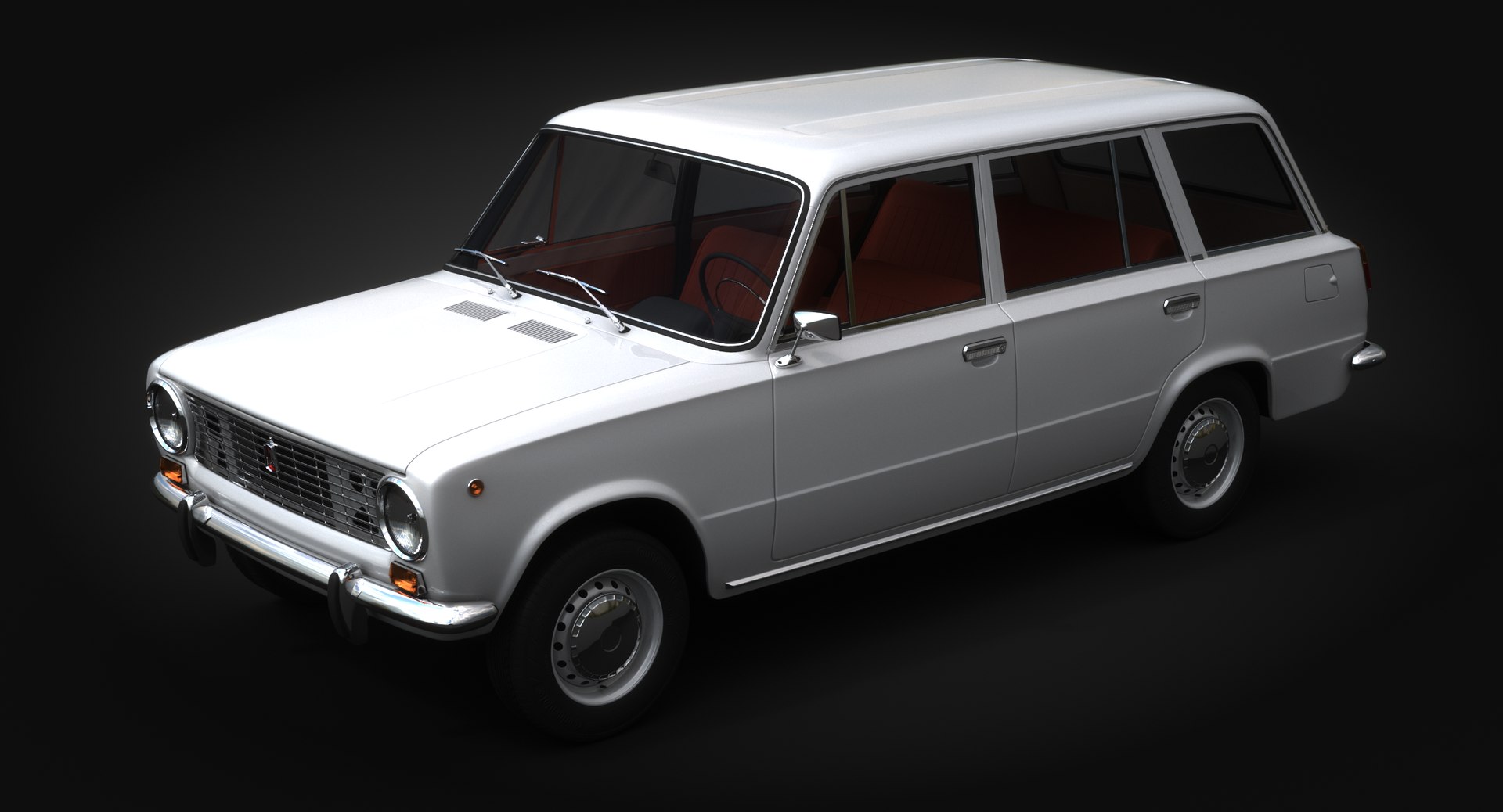3D Model Vaz 2102 - TurboSquid 1250295