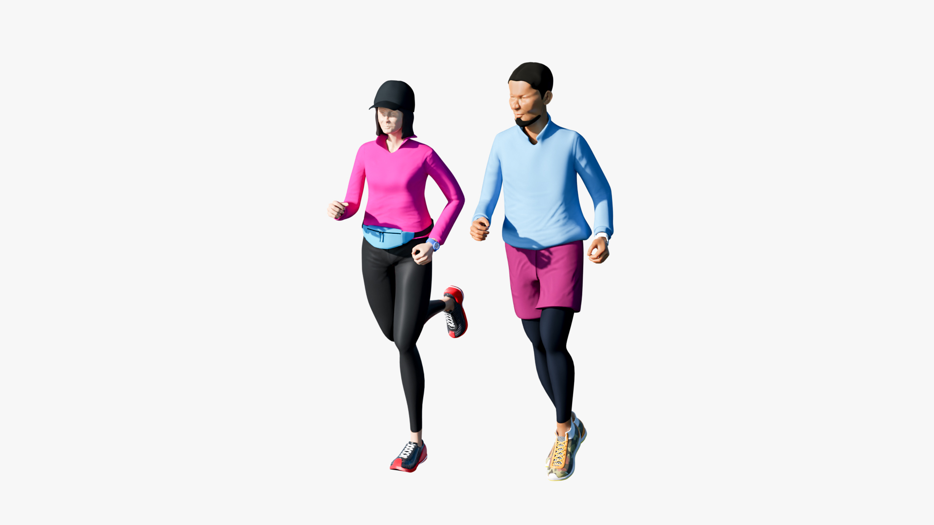 3D Sports People Runner Model - TurboSquid 2260912
