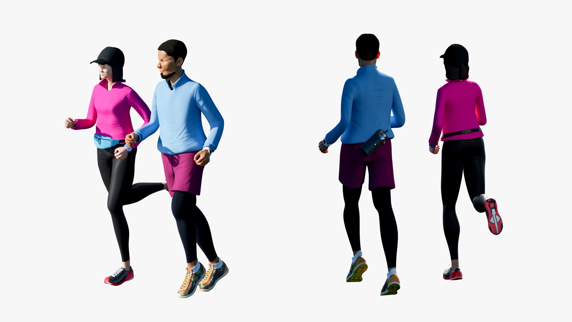 3D Sports People Runner Model - TurboSquid 2260912