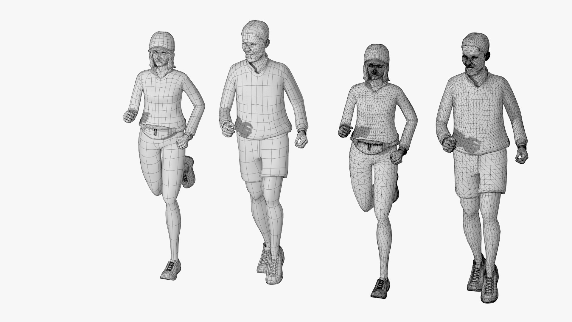 3D Sports People Runner Model - TurboSquid 2260912