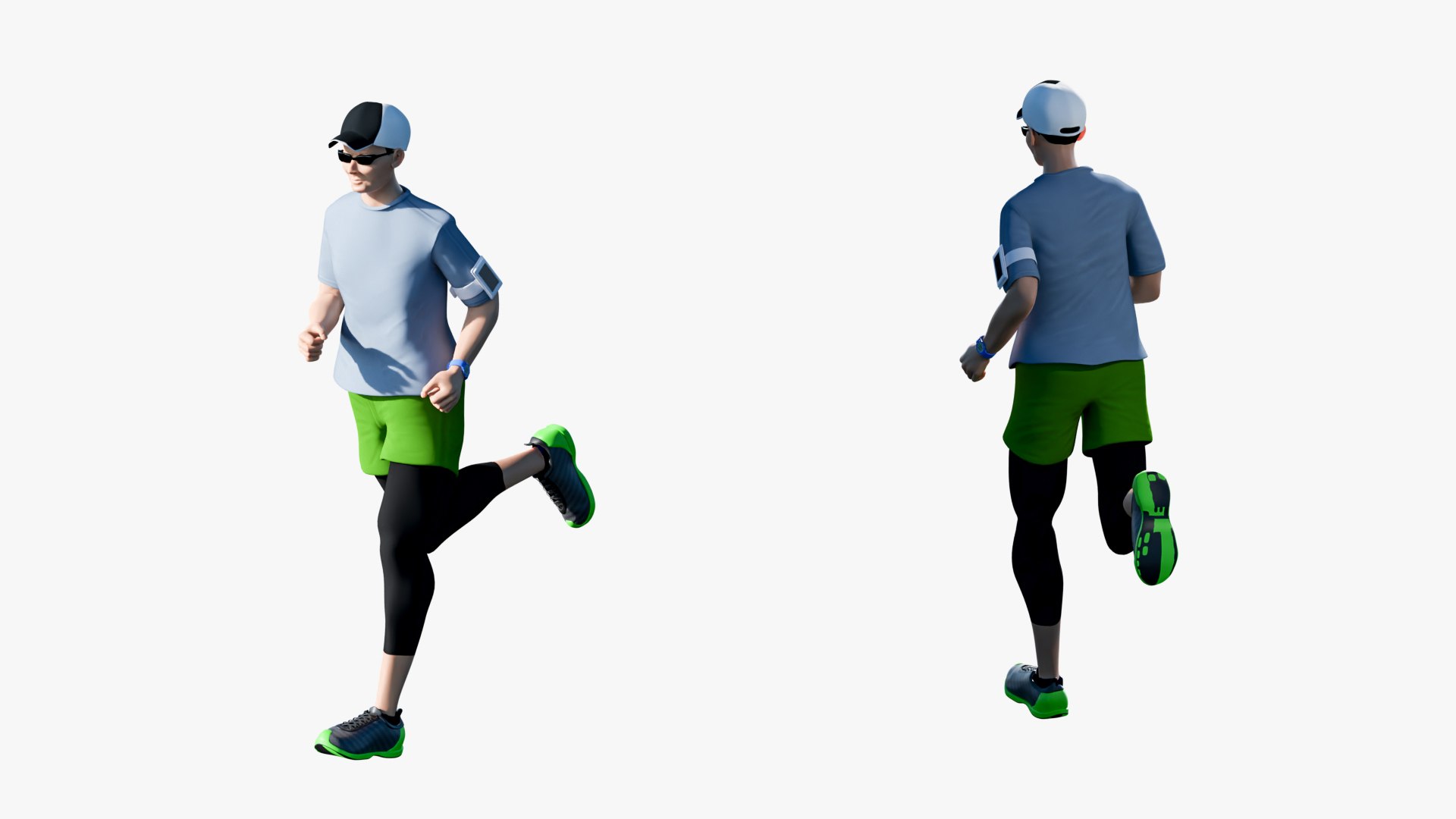 3D Sports People Runner Model - TurboSquid 2260912