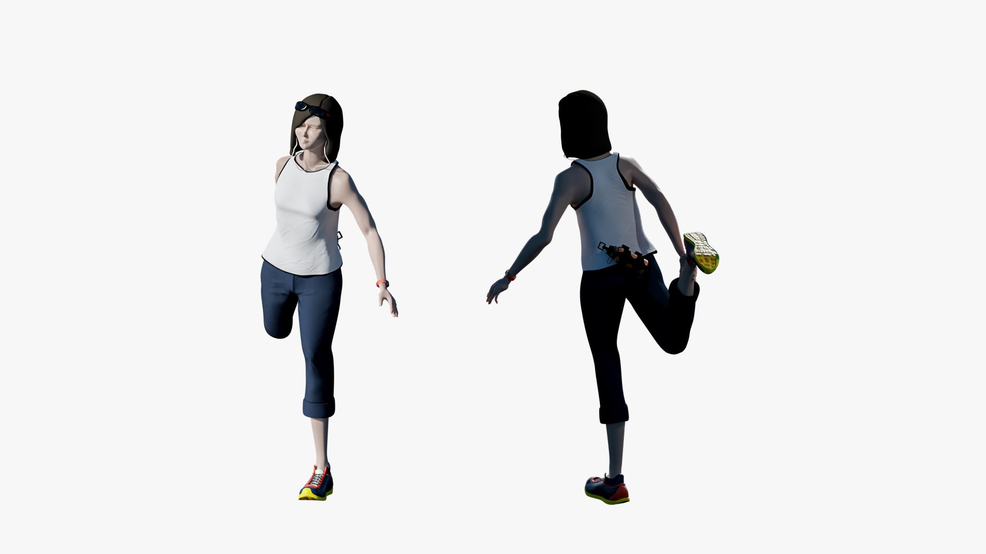 3D Sports People Runner Model - TurboSquid 2260912