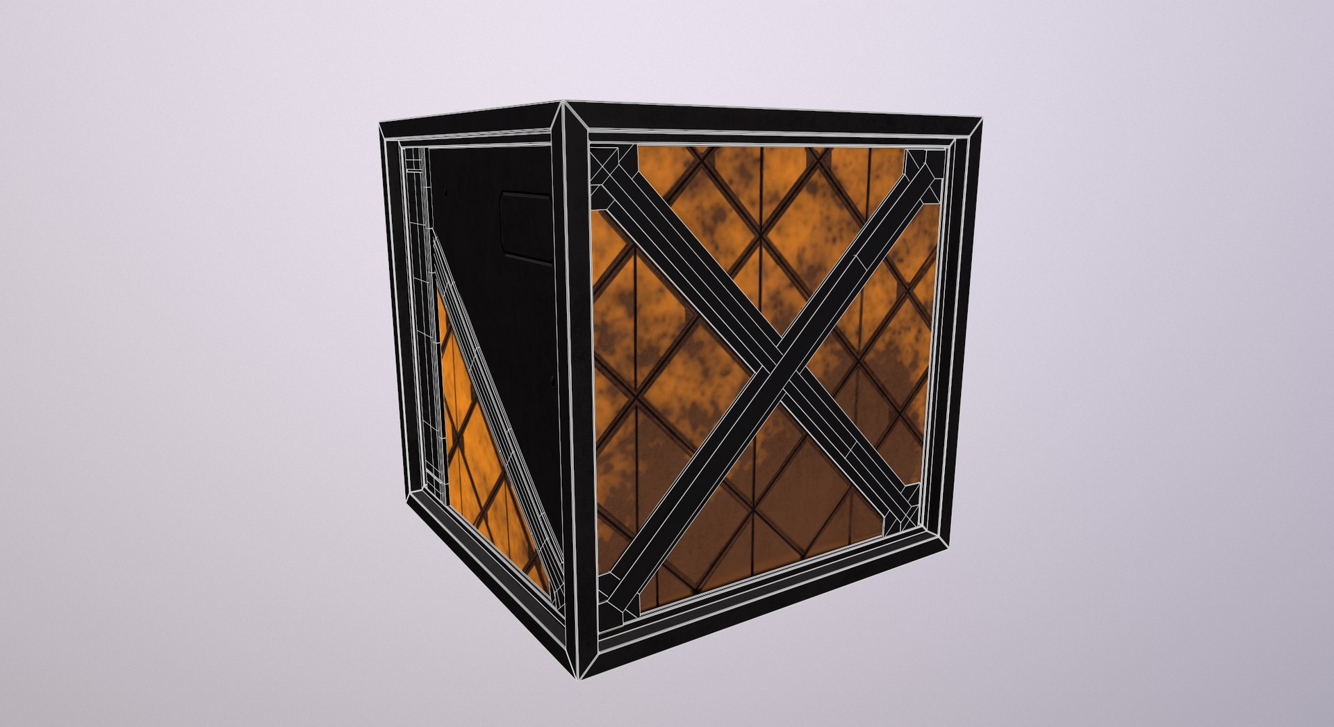 Box Valorant Orange Model - TurboSquid 2212858