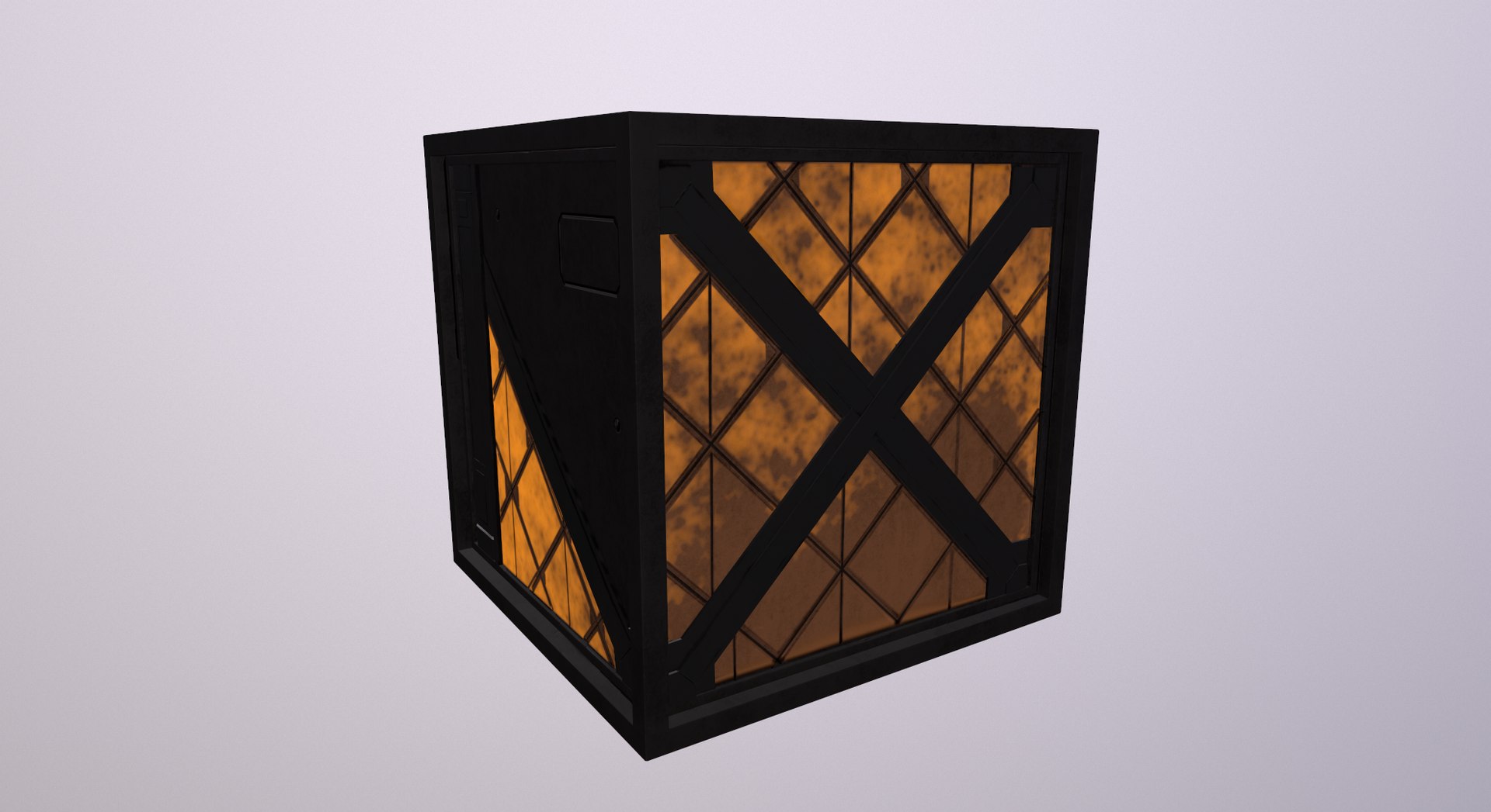 Box Valorant Orange Model - TurboSquid 2212858