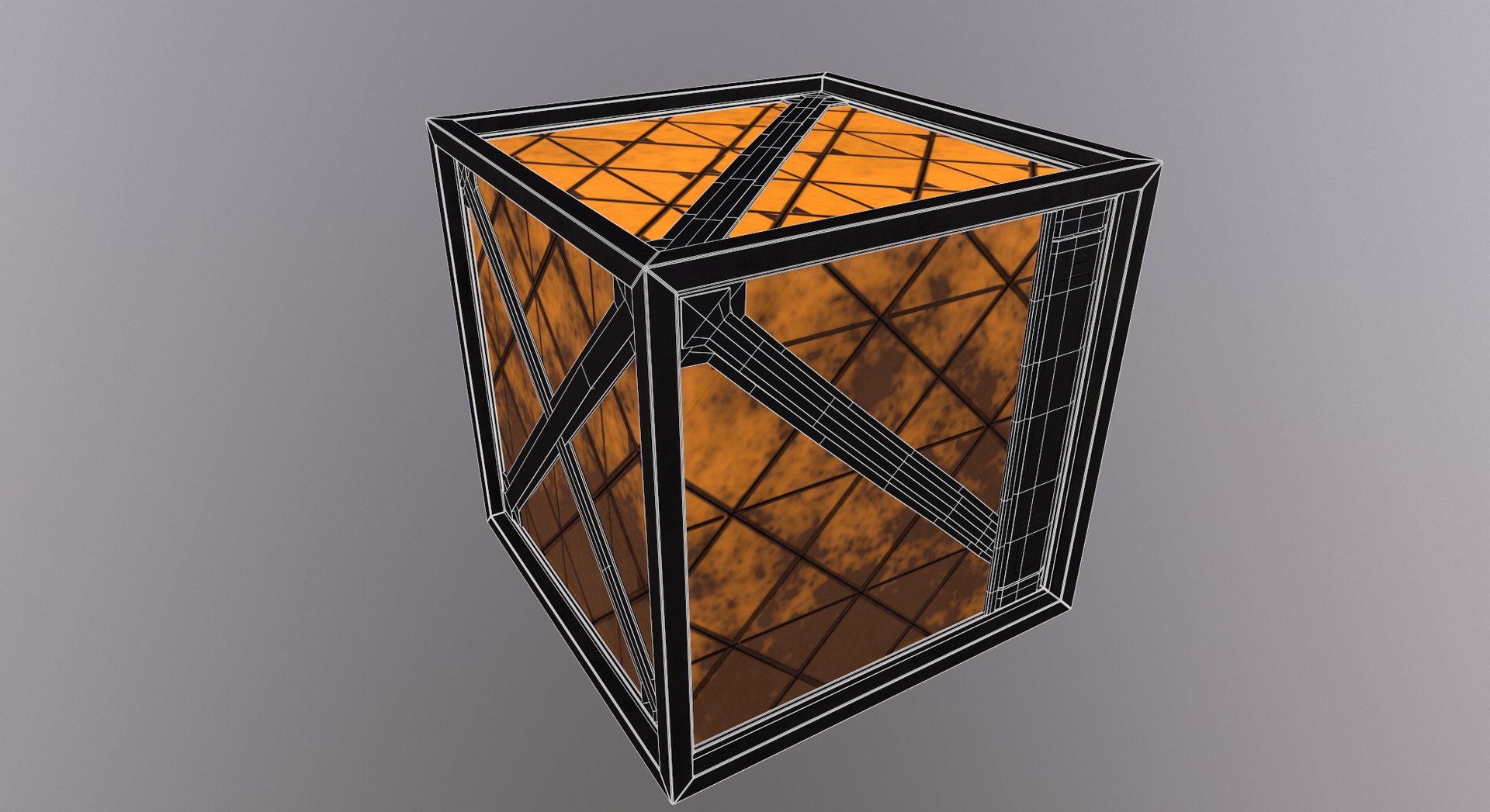 Box Valorant Orange Model - TurboSquid 2212858