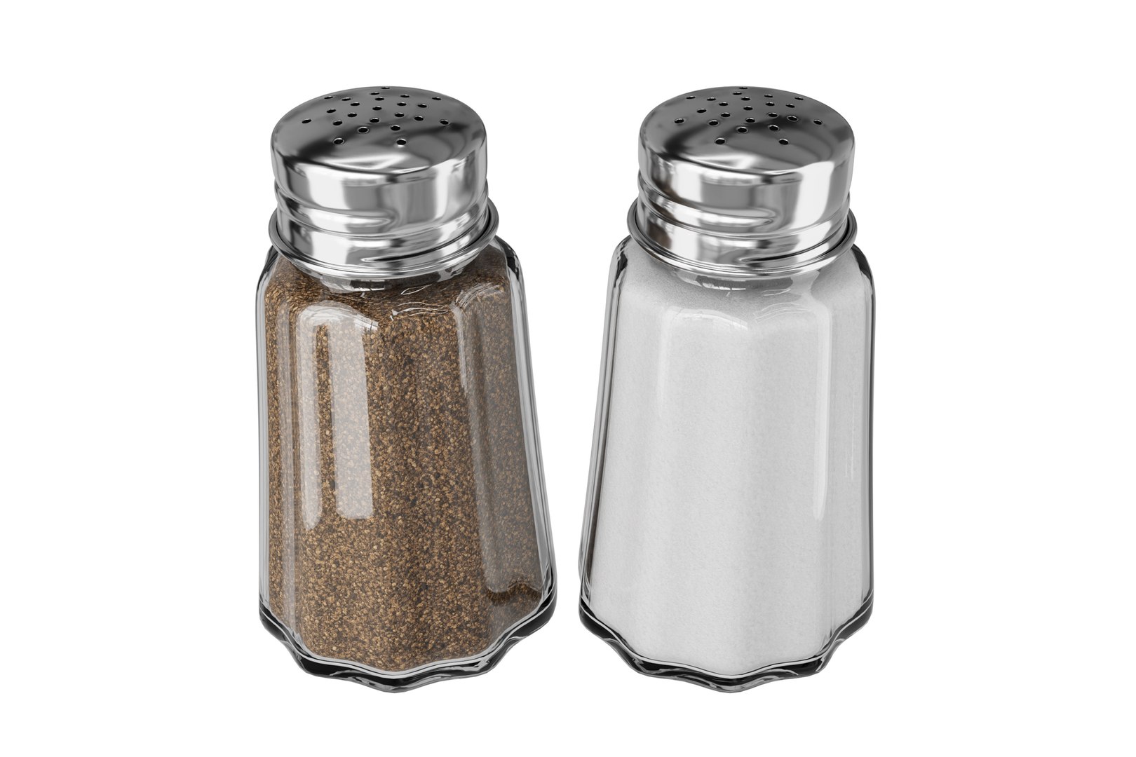 Salt And Pepper Shaker 3D Model - TurboSquid 2400383