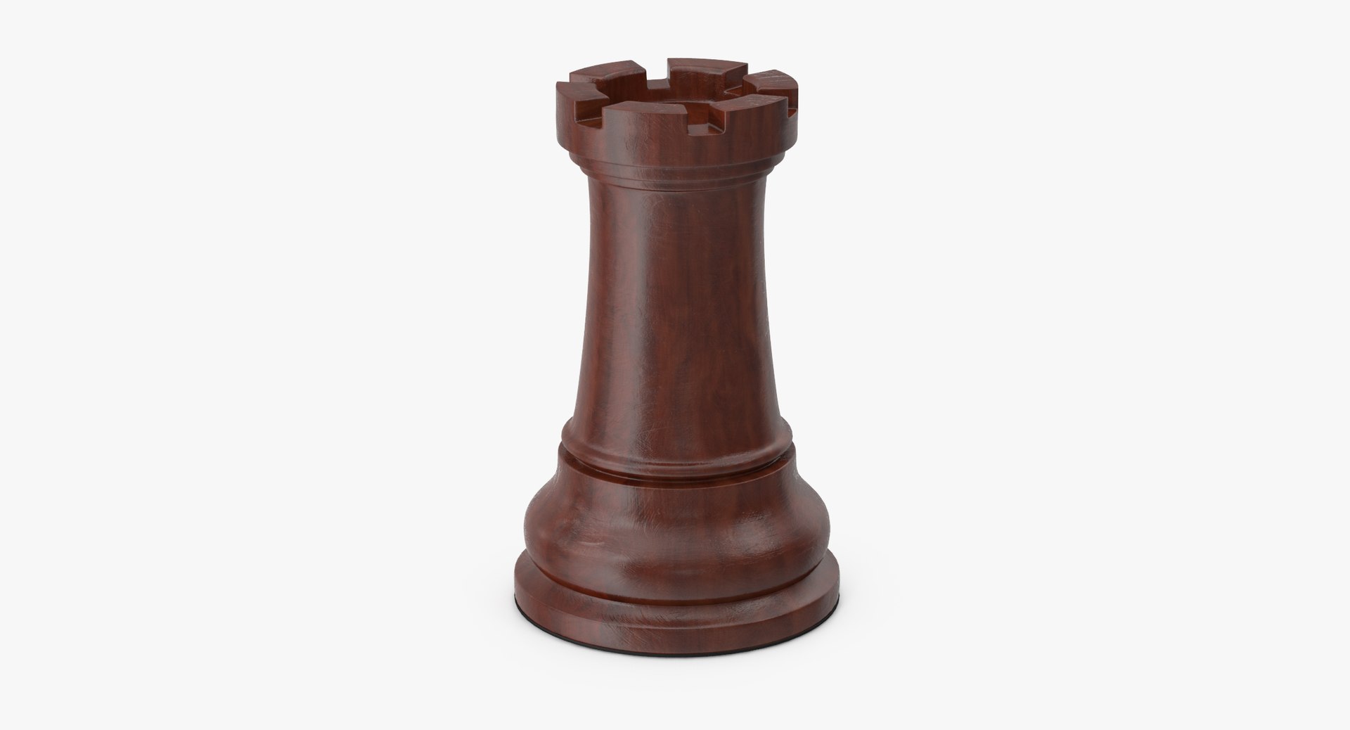 Rook Chess Piece 3d Model