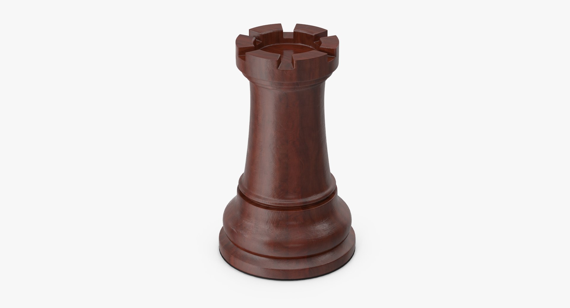Rook Chess Piece 3d Model