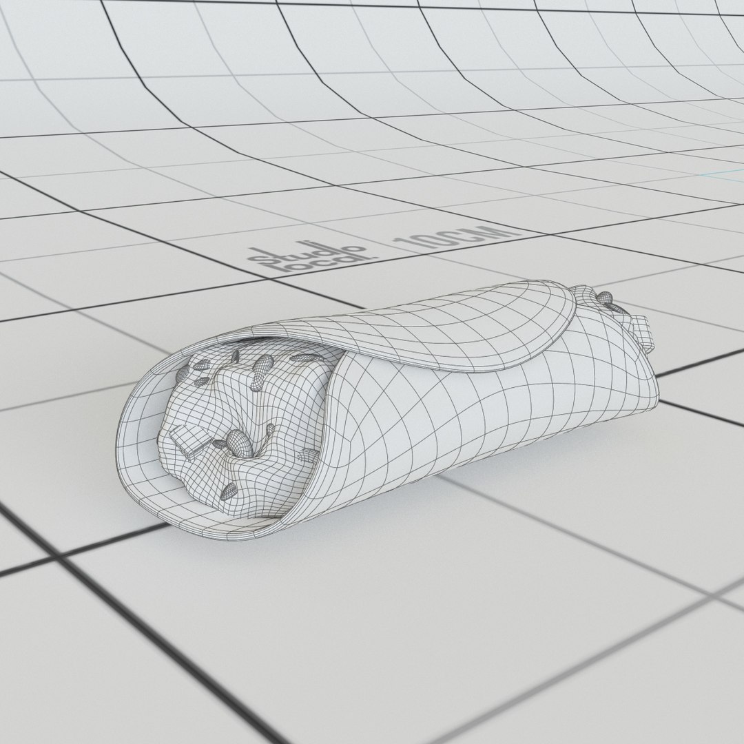 Burrito Model - TurboSquid 1204008