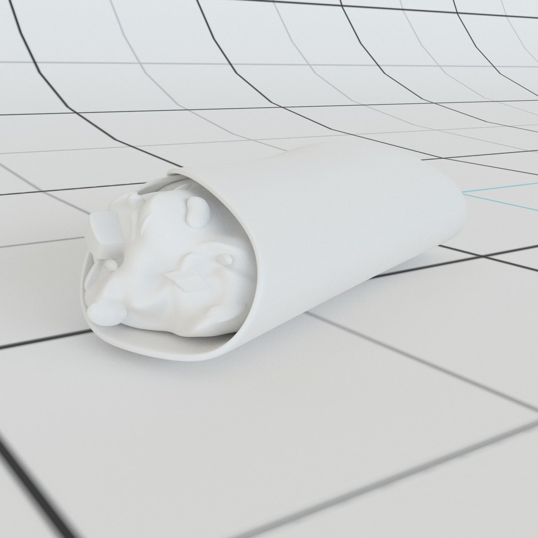 Burrito Model - TurboSquid 1204008