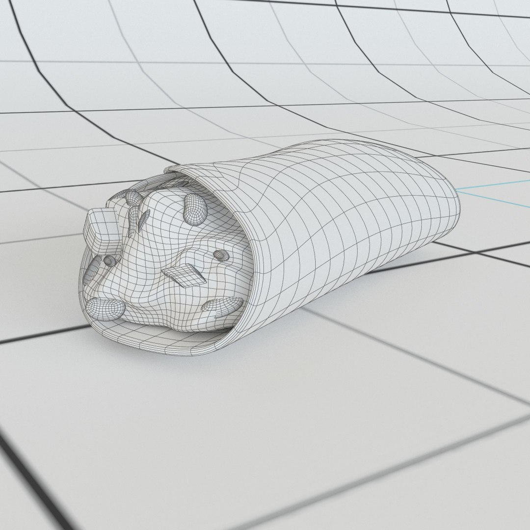 Burrito Model - TurboSquid 1204008