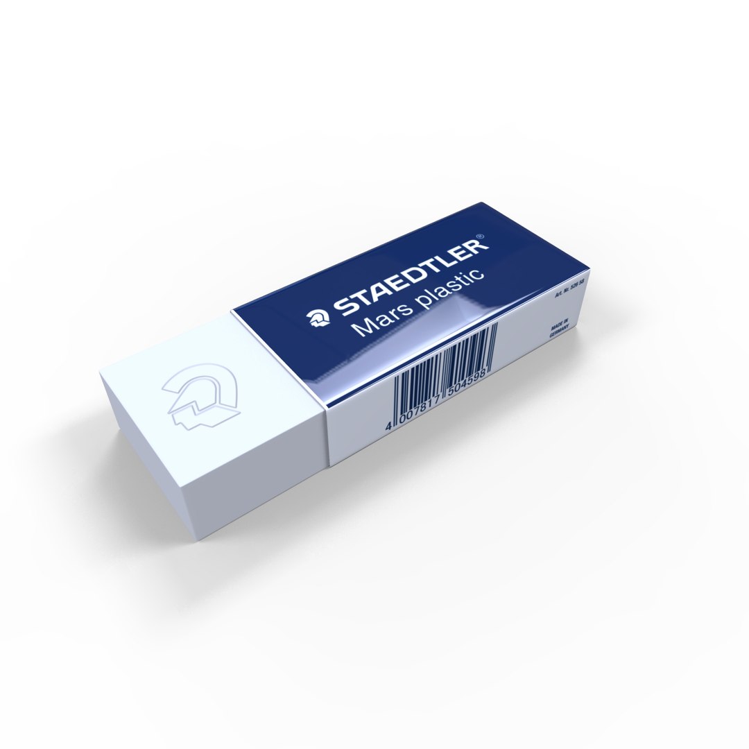 Staedtler Eraser 3d Model