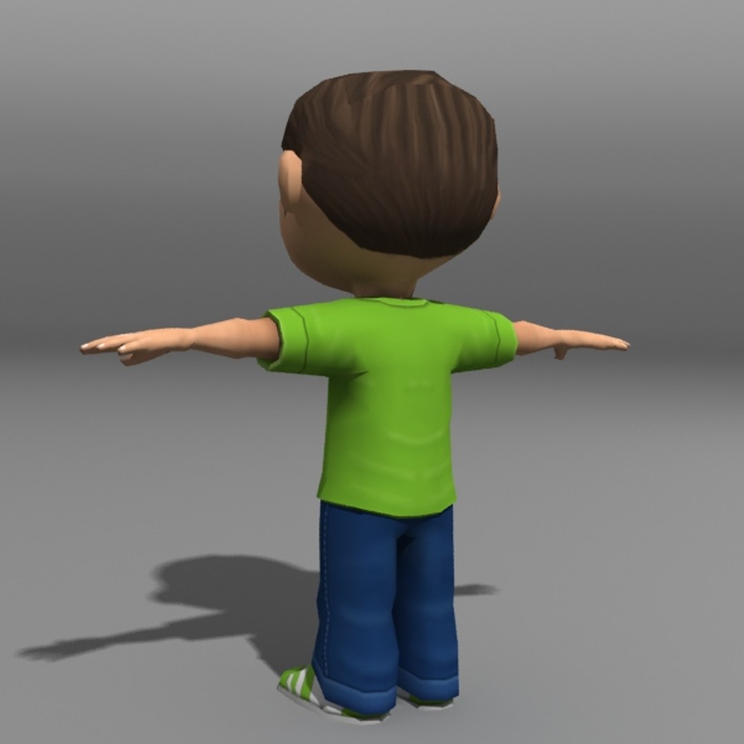 3d Kid Human
