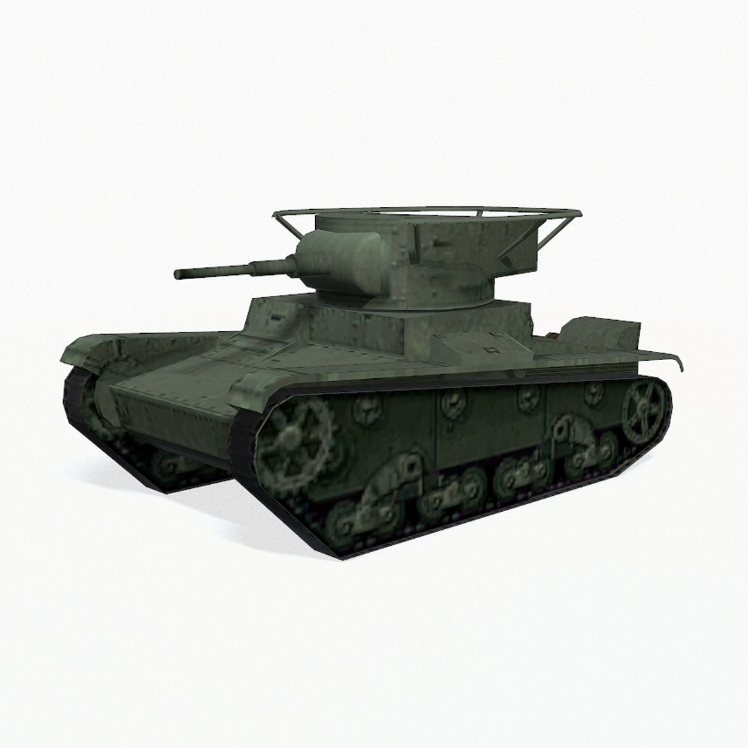 3d T-26 Tank