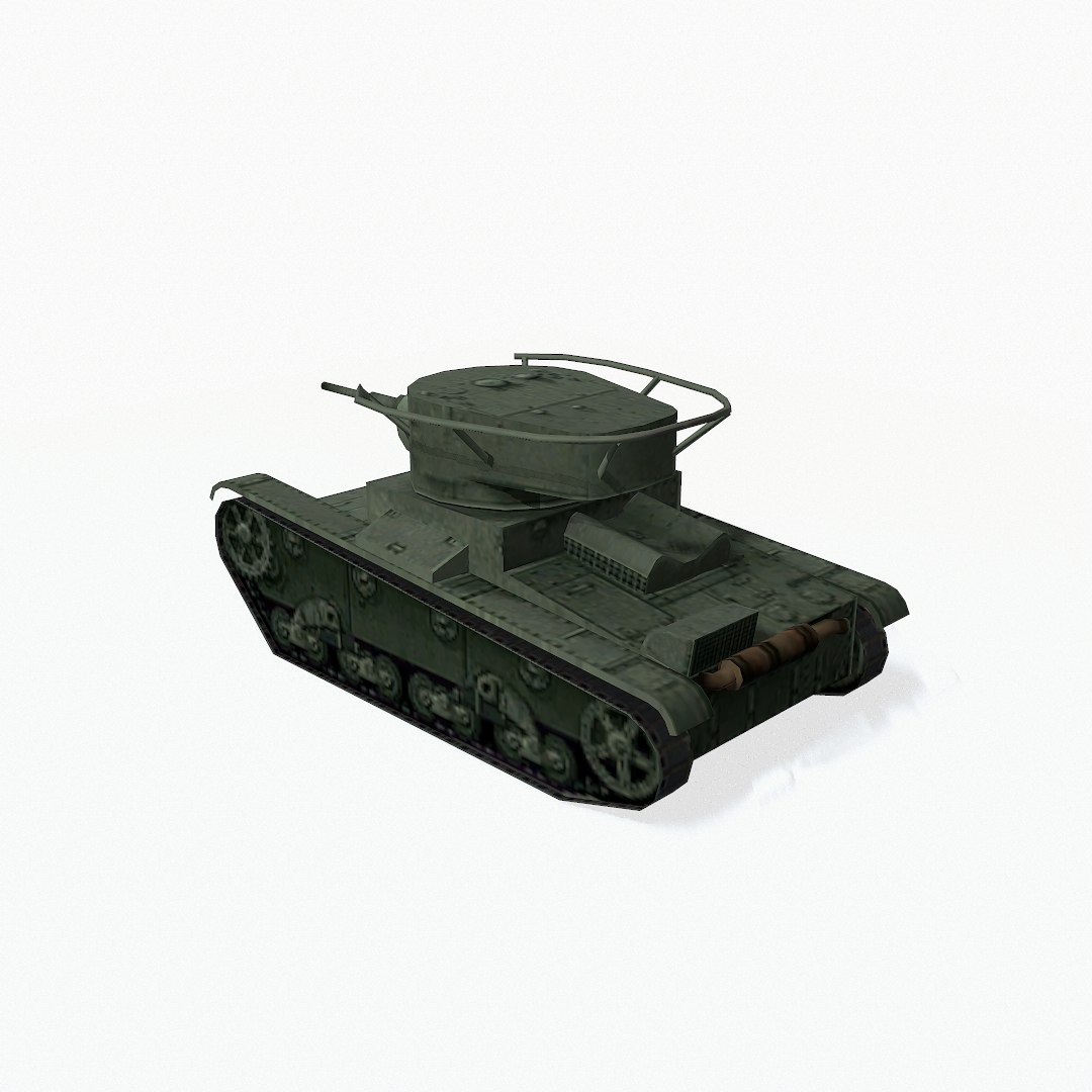 3d T-26 Tank