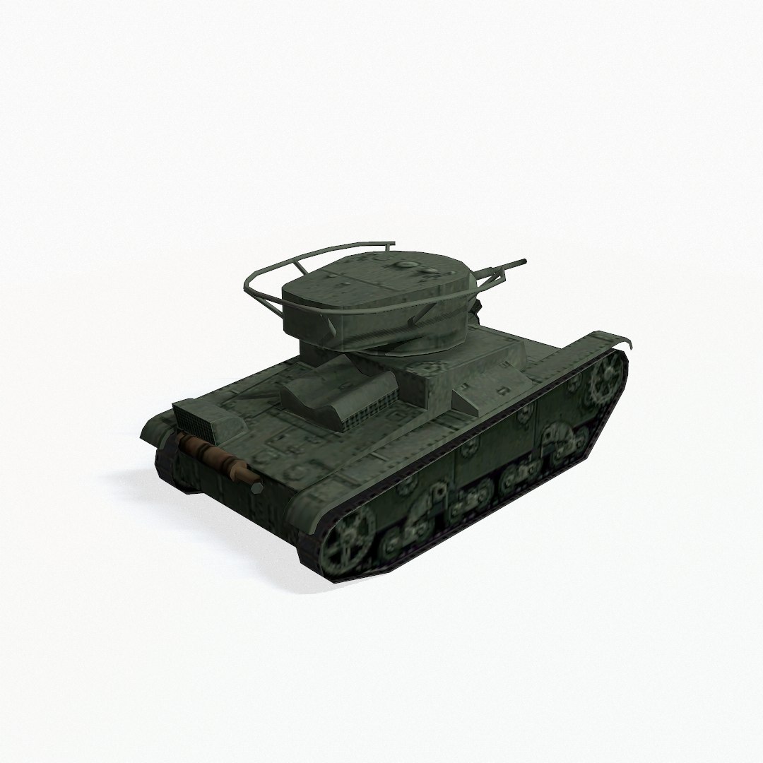 3d T-26 Tank