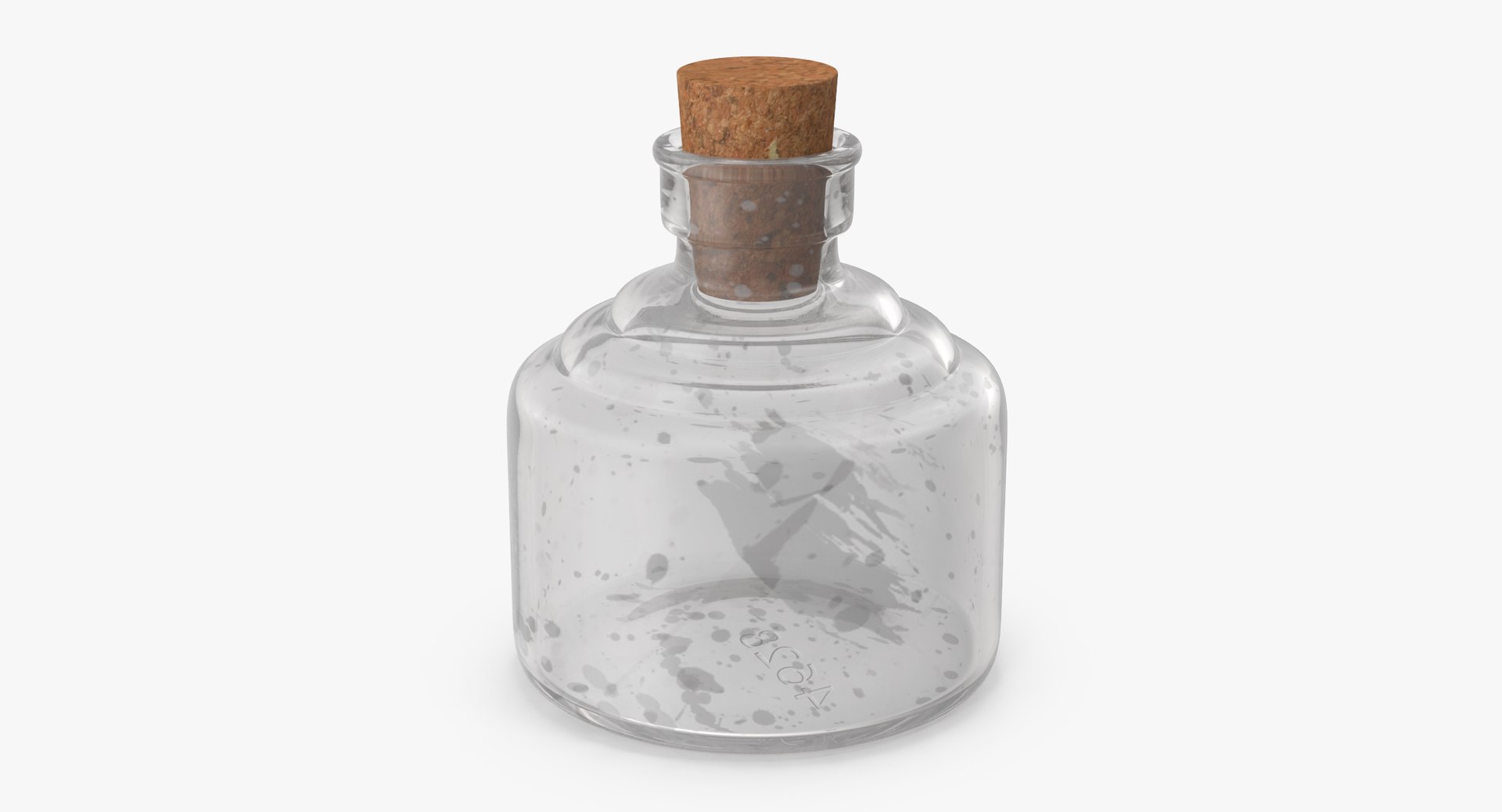 old glass bottle 01 max