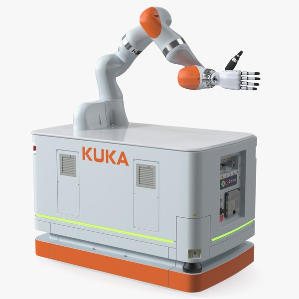 Robô Móvel KUKA e Mão Destra Modelo 3D - TurboSquid 2328750