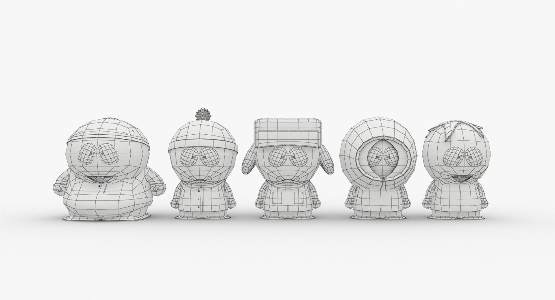 South Park 3d Model