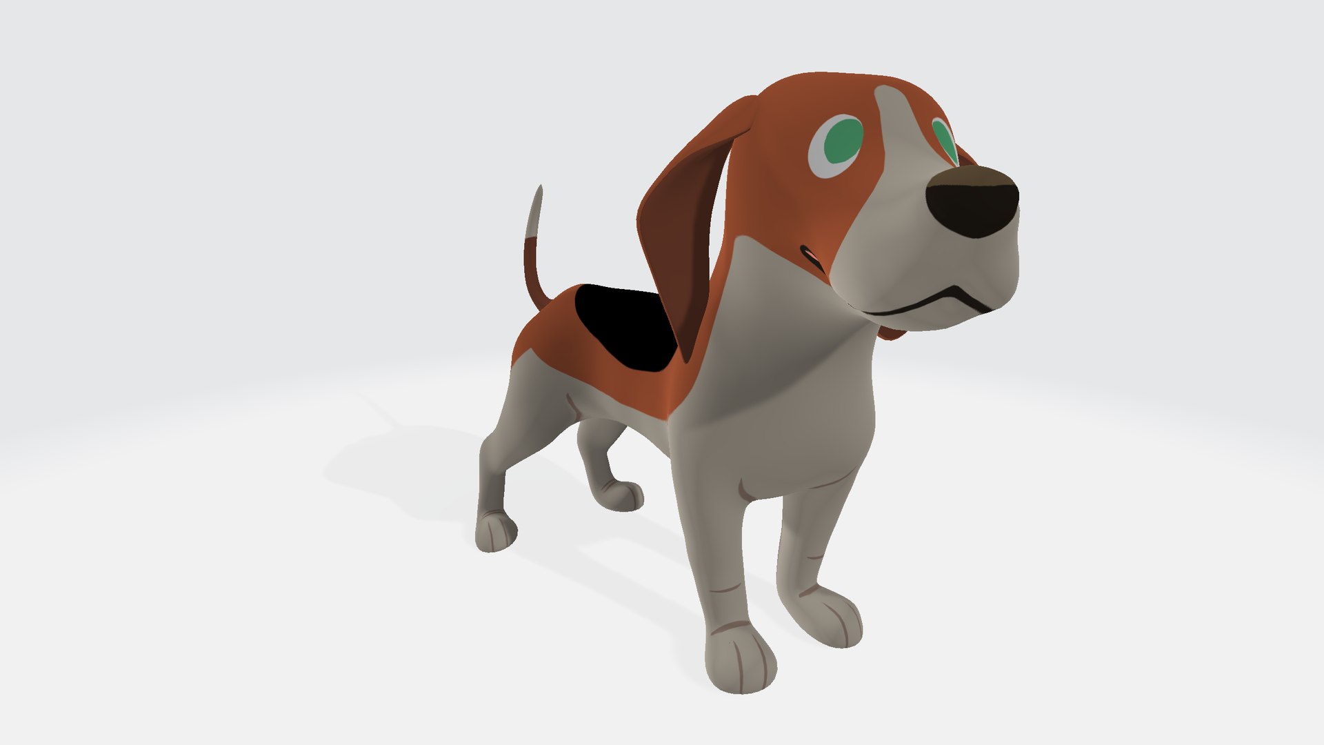 Beagle 3D Model - TurboSquid 2400610
