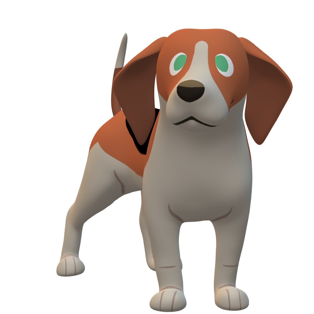Beagle 3D Model - TurboSquid 2400610