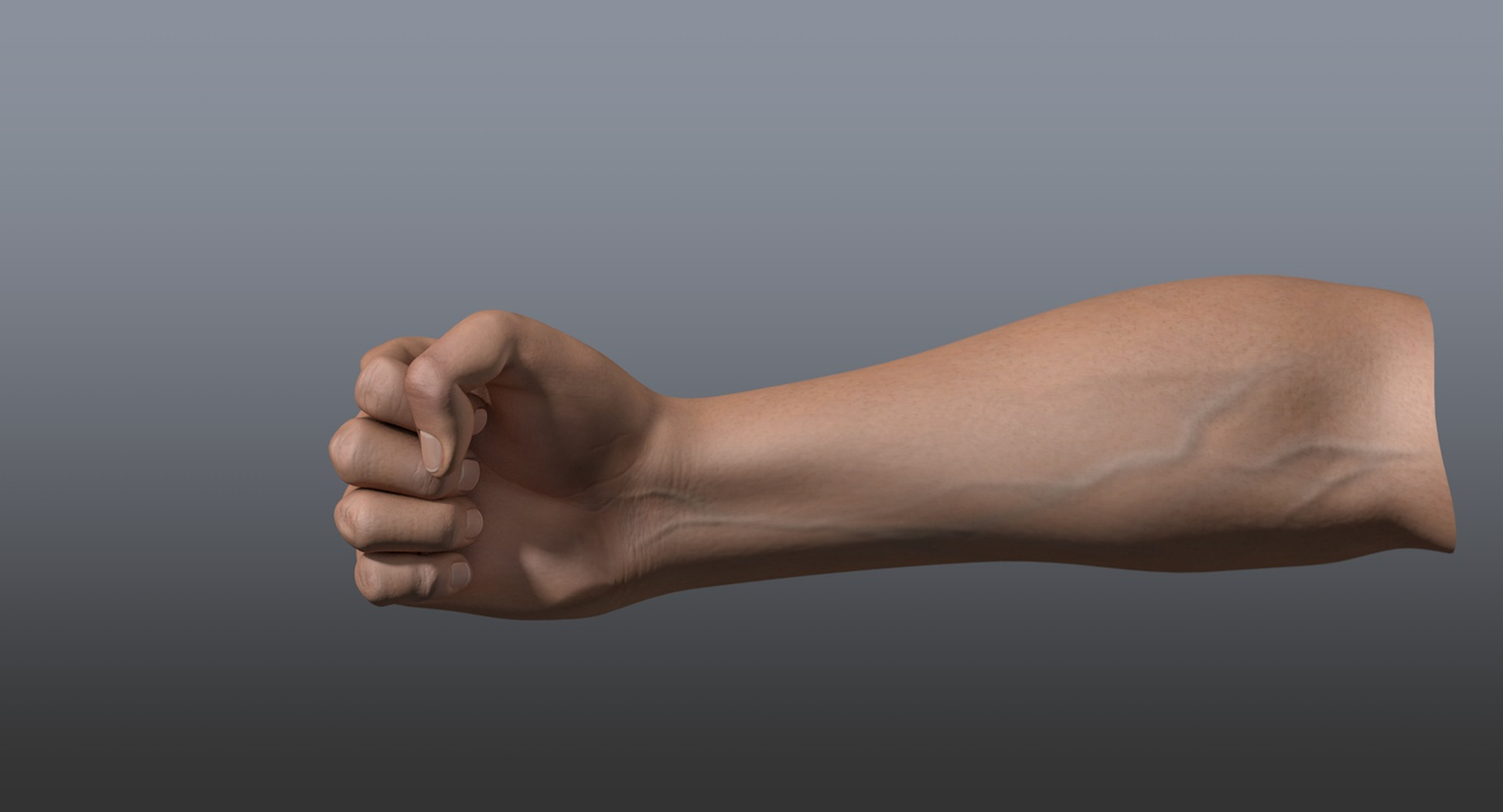 Rig Hand Male 3d C4d