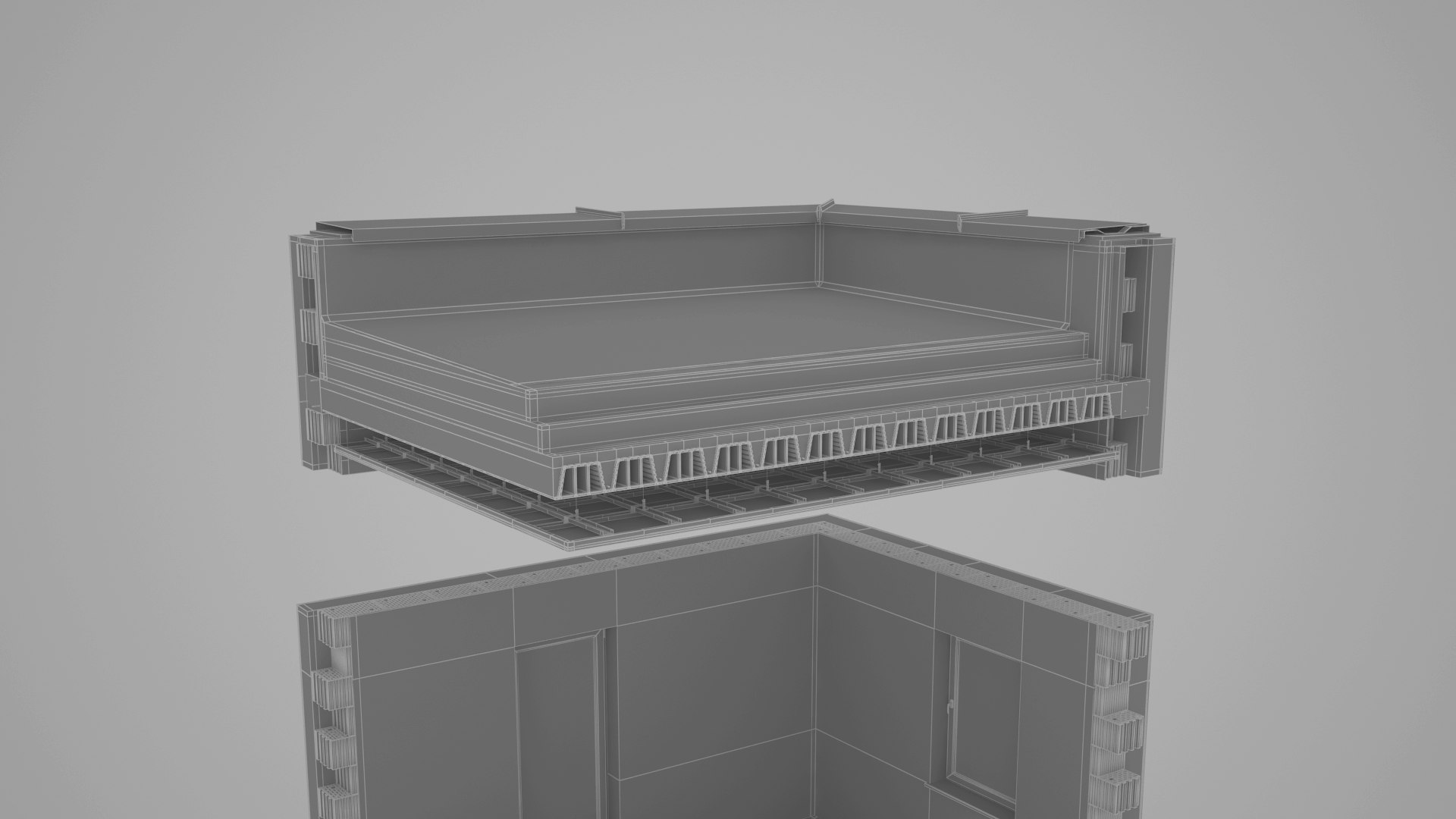 3D Building Section Details - TurboSquid 2029561