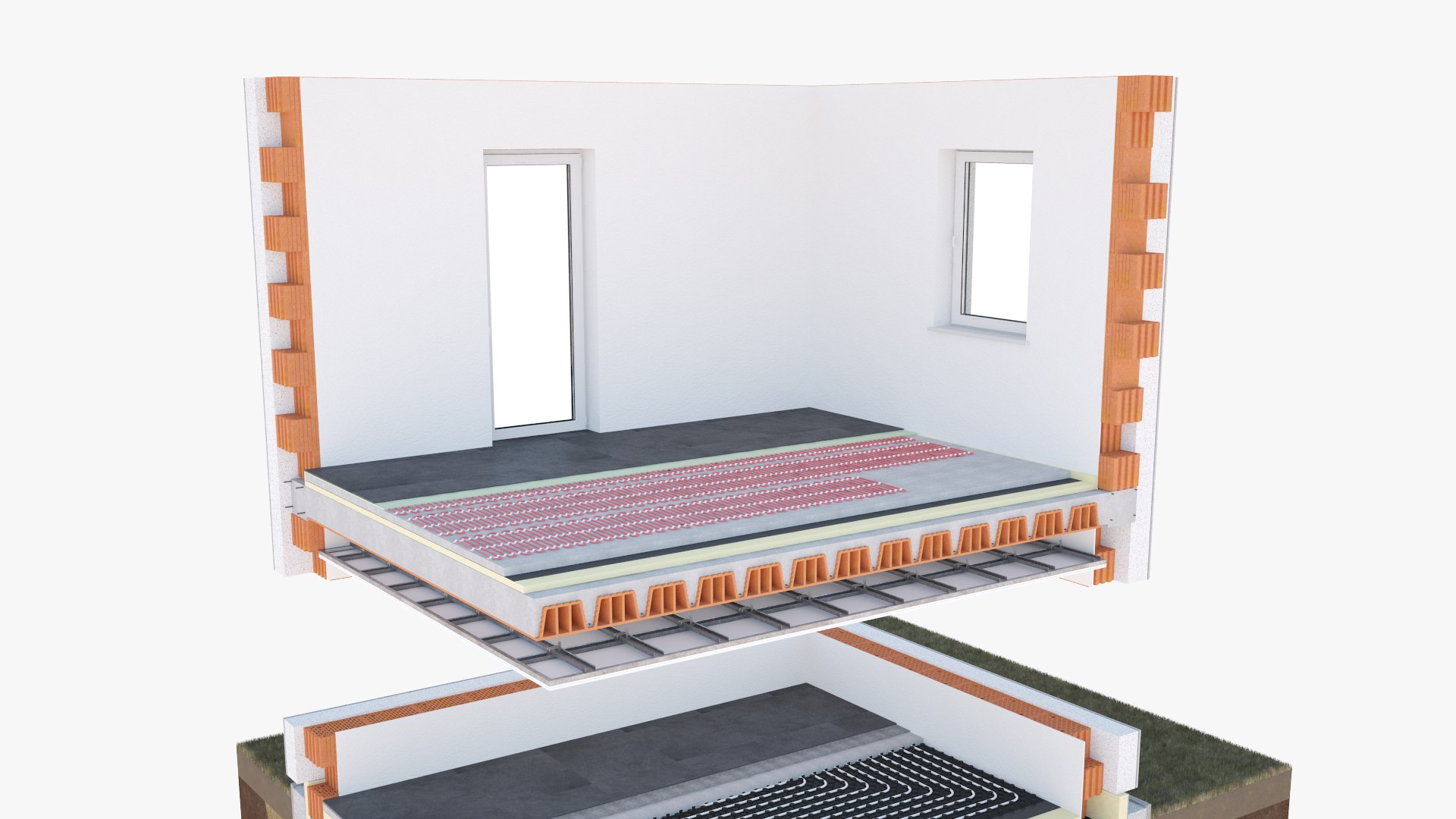 3D Building Section Details - TurboSquid 2029561