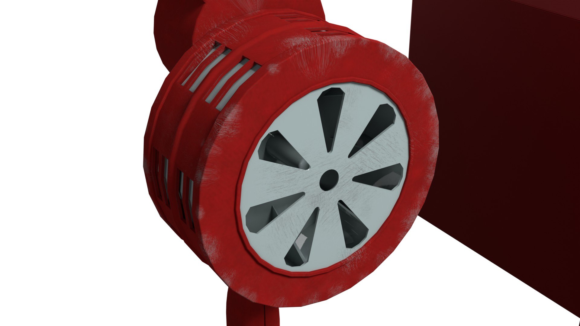 3D Model Handheld Siren - TurboSquid 2246787