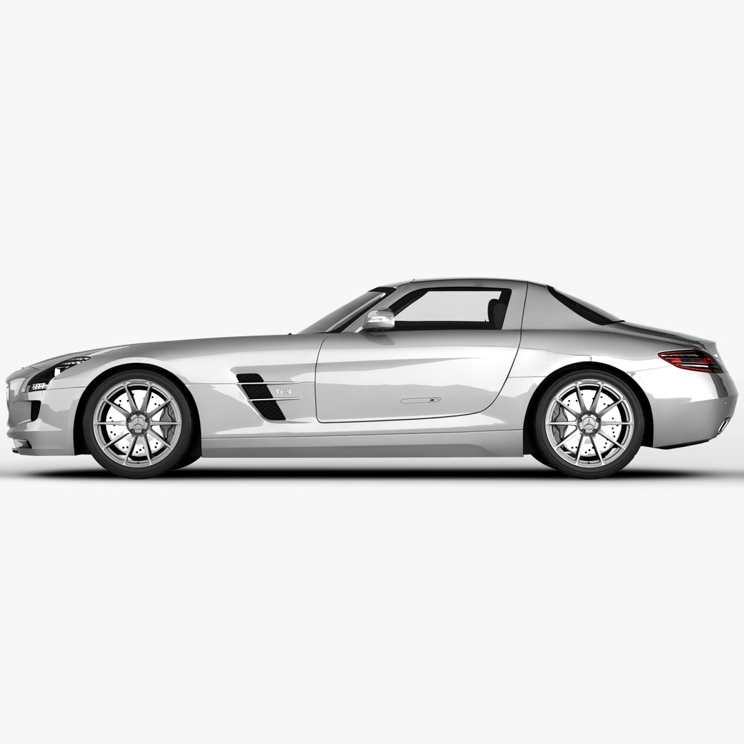 Mercedes Benz Sls Amg 3d Model