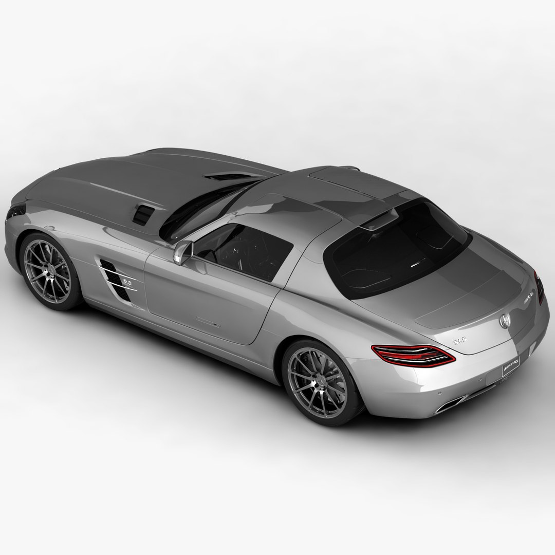 Mercedes Benz Sls Amg 3d Model