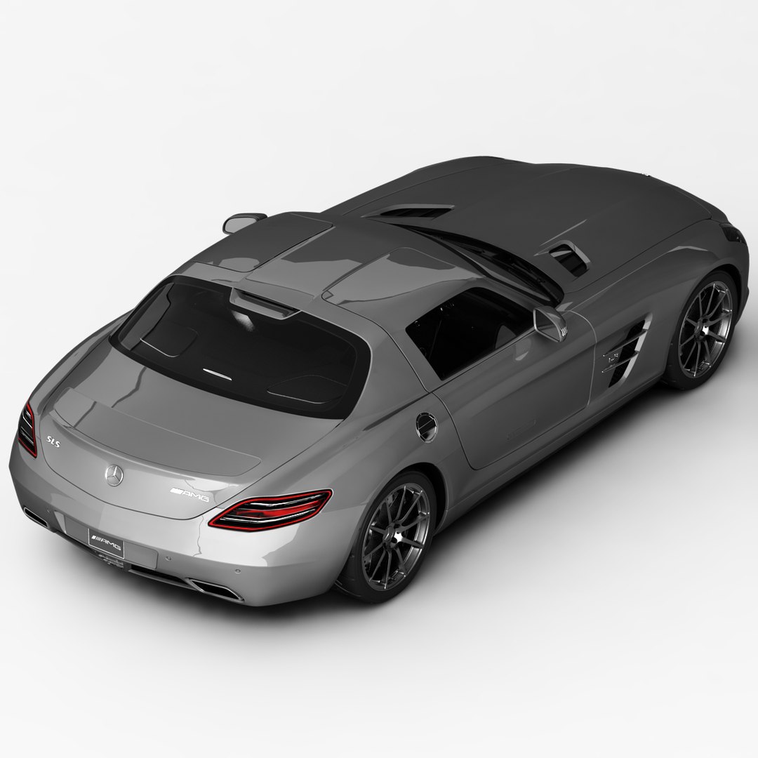 Mercedes Benz Sls Amg 3d Model