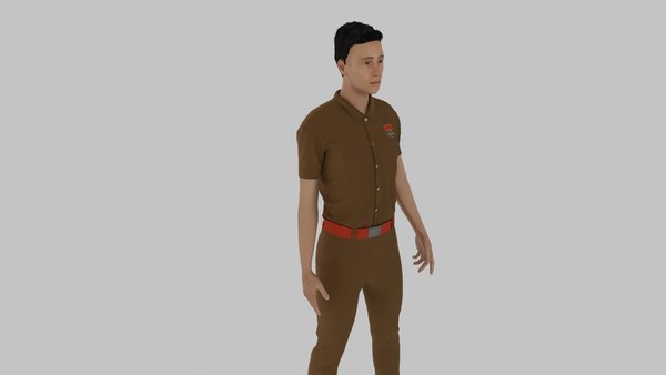 Indian Policeman 3D model - TurboSquid 1971579