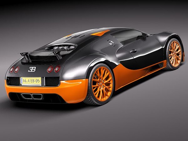 bugatti veyron super sport 3ds