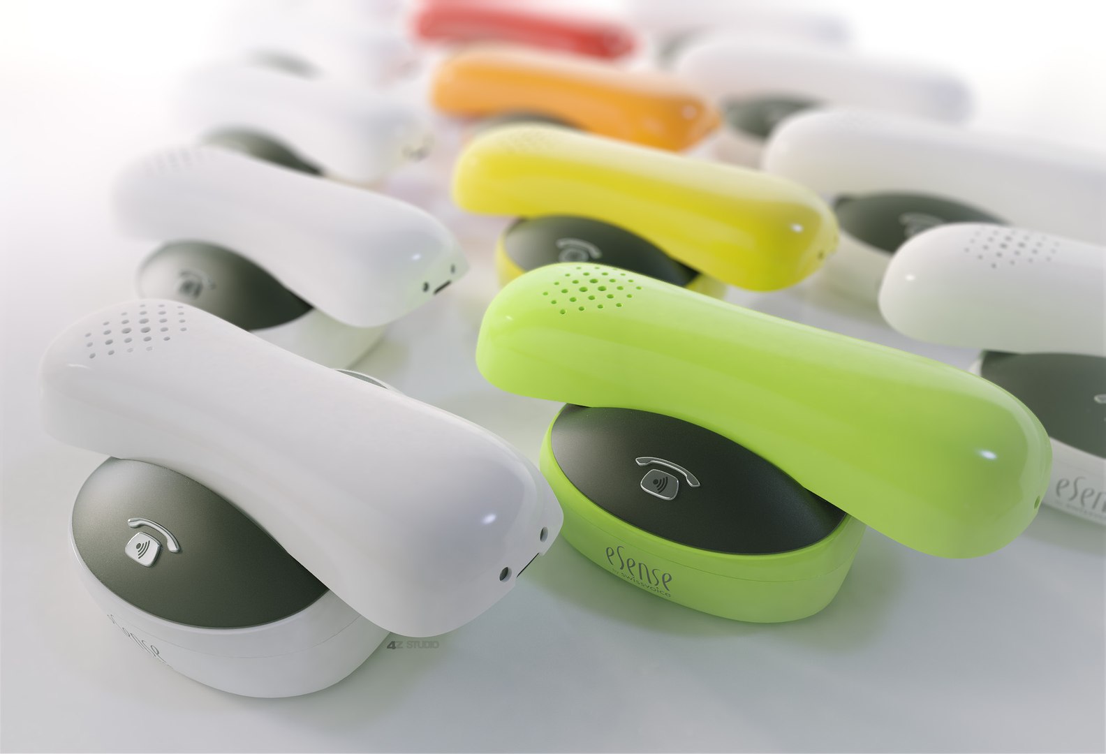 3d Model Swissvoice Esense Cordless Phone