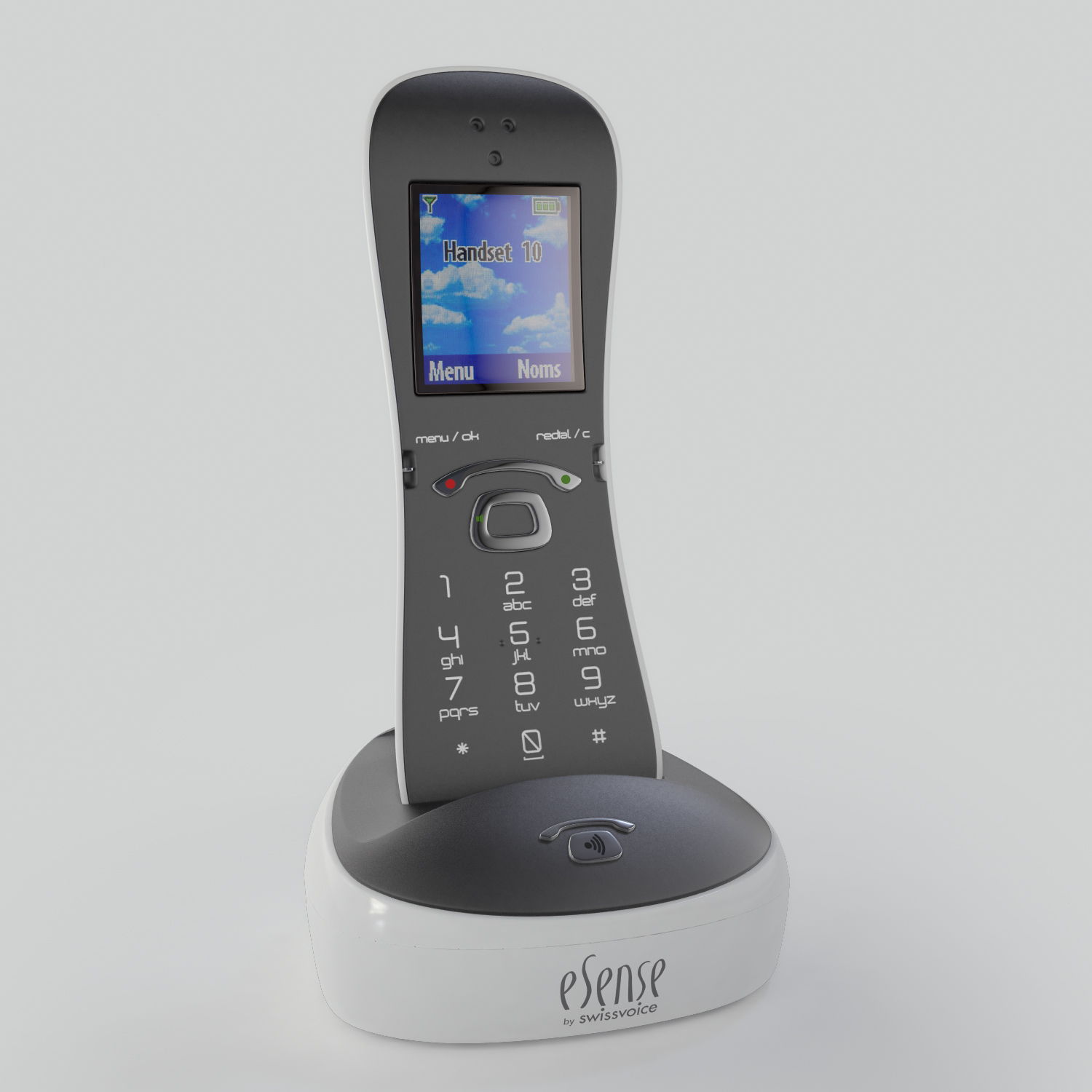 3d model swissvoice esense cordless phone