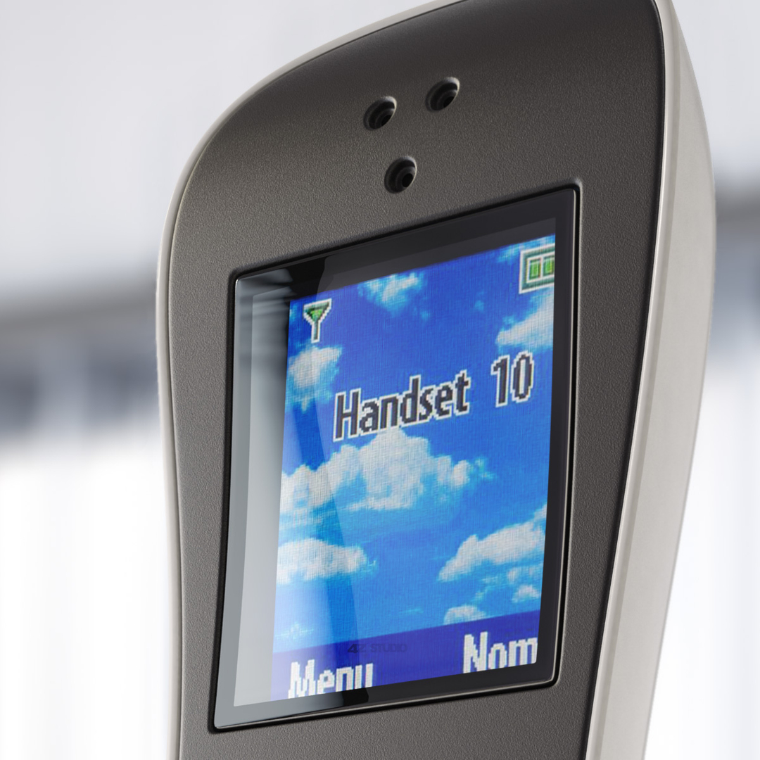 3d model swissvoice esense cordless phone