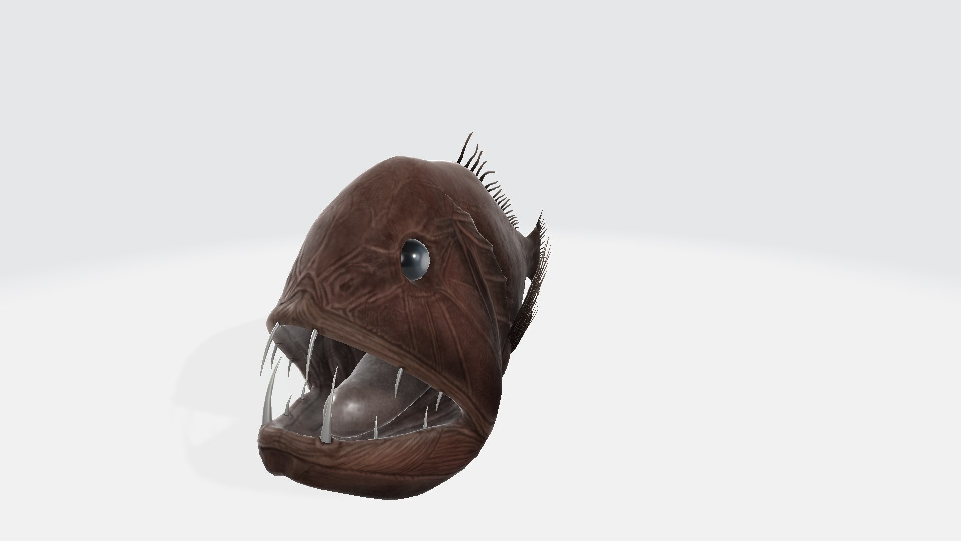 3D Common Fangtooth - Scary Fish - TurboSquid 2291525
