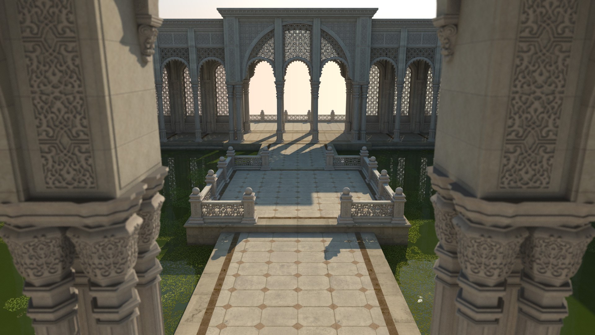East Arbor 3D Model - TurboSquid 1149540