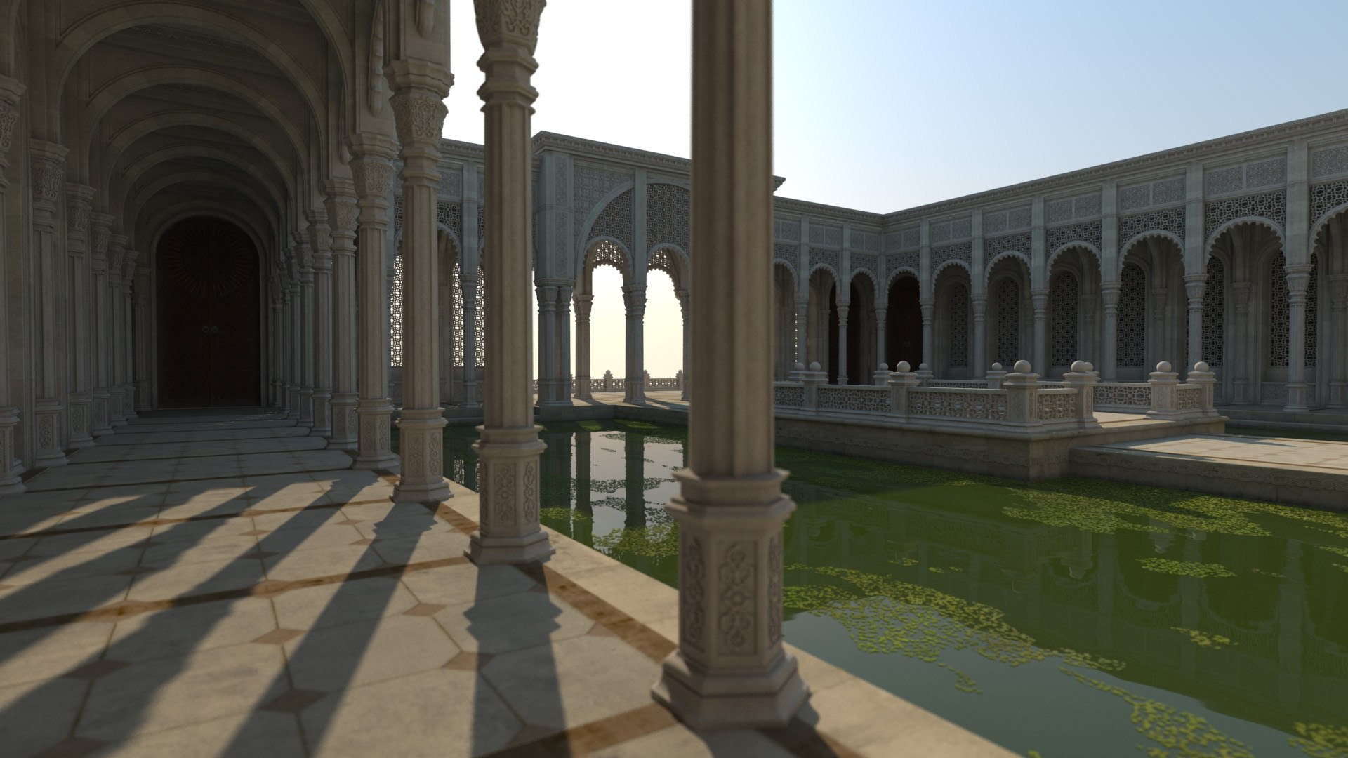 East Arbor 3D Model - TurboSquid 1149540