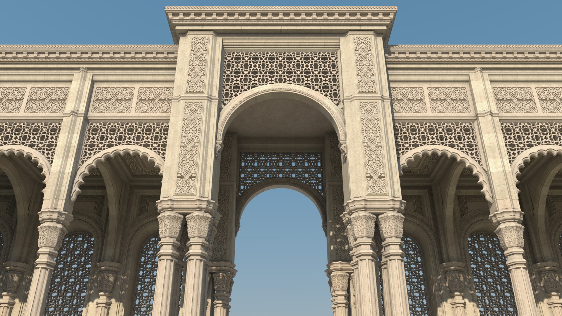 East Arbor 3D Model - TurboSquid 1149540
