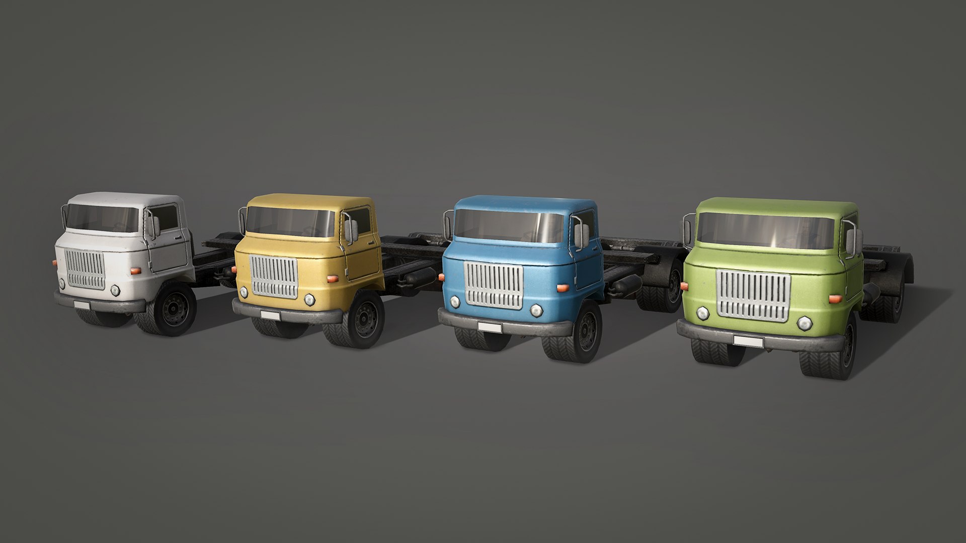Traffic Cars - Pack 1 3D Model - TurboSquid 1717477